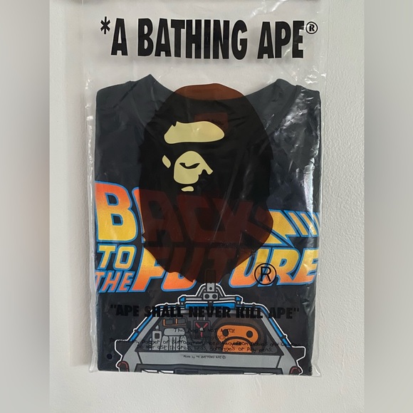 Bape | Shirts & Tops | Bape X Readymade Kids Back To The Future Tee ...